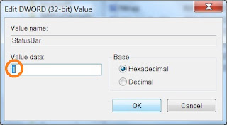 Tech: How to enable notepad status bar in Windows 7