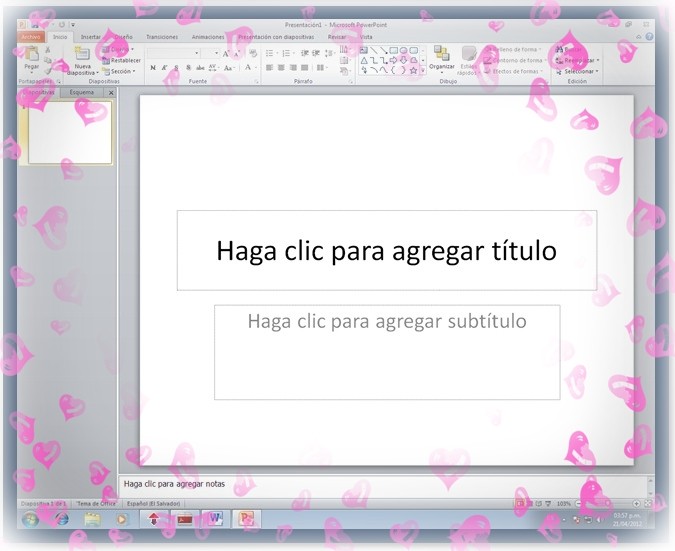 Haz tu primera presentación