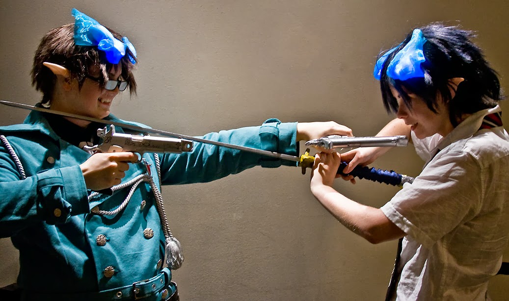 Rin Okumura Cosplay Flames