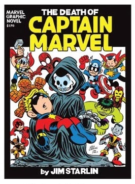 Marvel Comics of the 1980s: 1982 - The Death of Captain Marvel