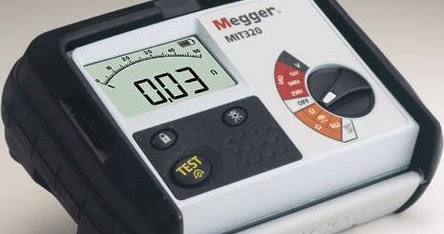 Alat ukur: Insulation Tester Megger MIT300 Series