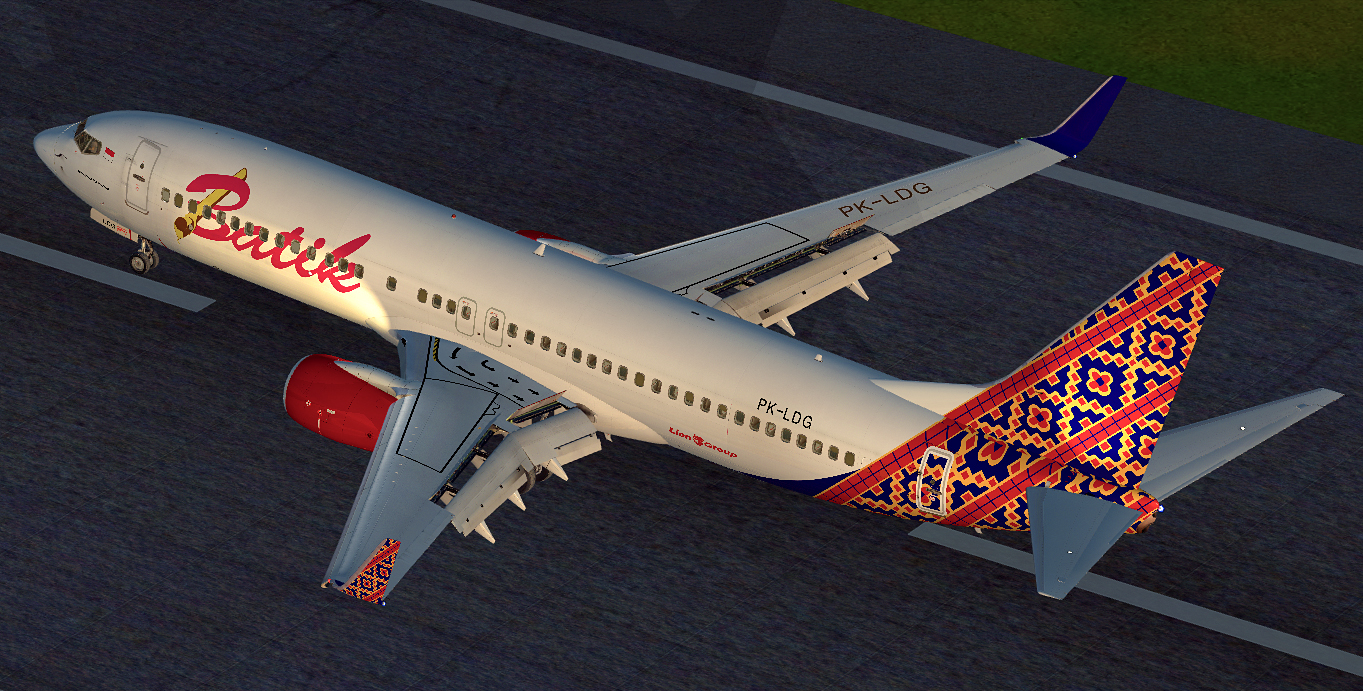Boeing 737-8GP/WL / Batik Air / PK-LDG ~ justsomewritings