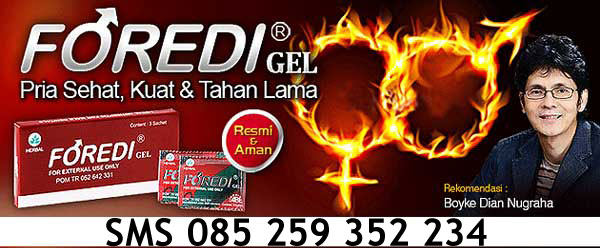 Agen Foredi gel online Resmi Rekomendasi Boyke