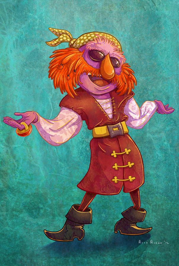 Muppet Pirates Fan Art by Ally Albon