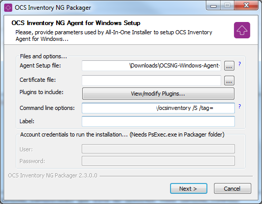 TUTORIAL - Como criar OCS Inventory Agent ~ Yams Infotec - Tutoriais ...