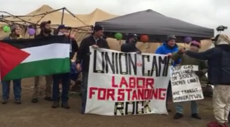 CENSORED NEWS: Standing Rock Camp Live: Labor Union Workers Arrive to ...