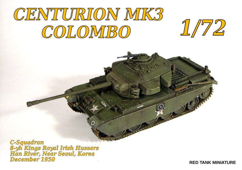 Gulumik Military Models: Centurion Mk 3 1/72