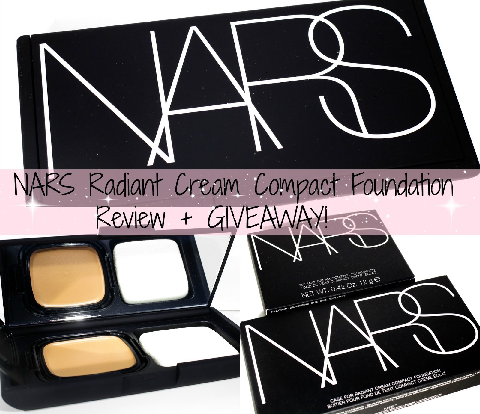 NARS Radiant Cream Compact Foundation Review + GIVEAWAY *OVER*