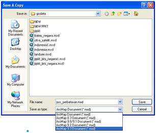 SEBATAS GIS: Penyiapan Data Vektor untuk Publish di ArcGIS Server melalui FlexViewer
