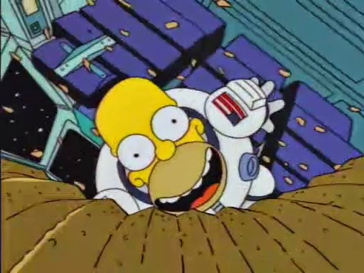 Gentlemen of Leisure: Retro Review: Deep Space Homer