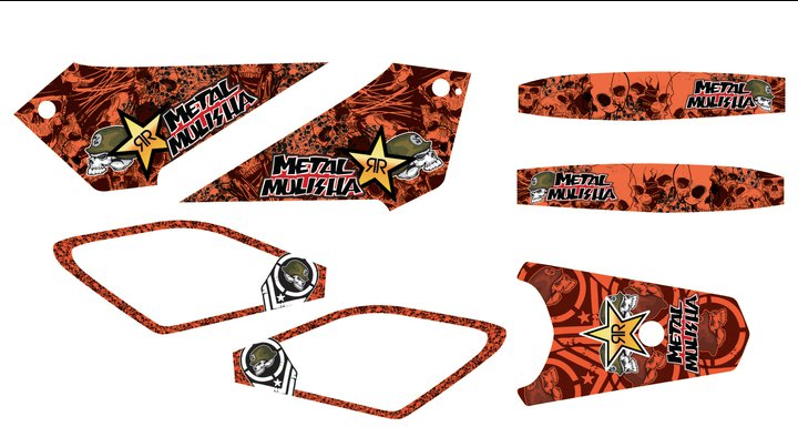 DTM 150 Decals - SuperXmoto | SuperMoto