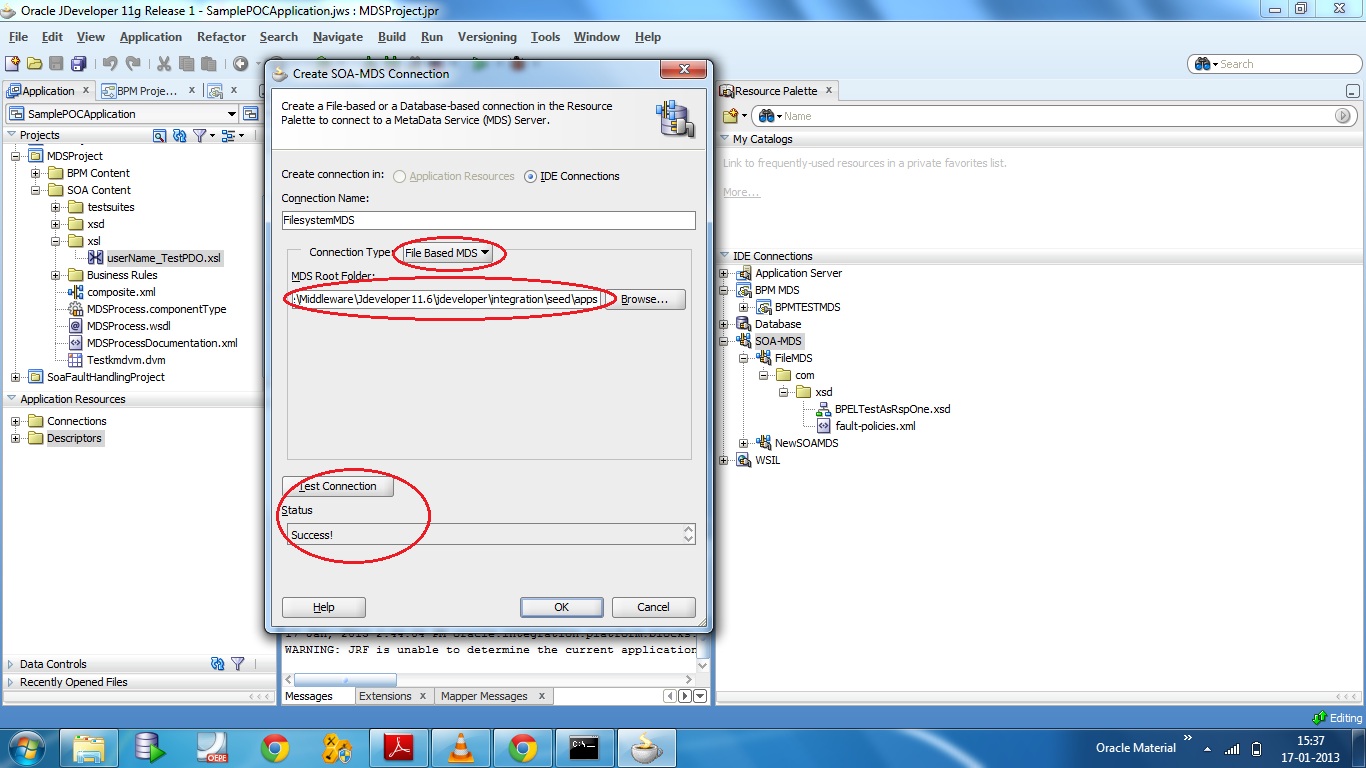 Soa Osb Bpm Adf Krishnan Blog Oracle Metadata Services Mds Repository Oracle Soa Mds 0677