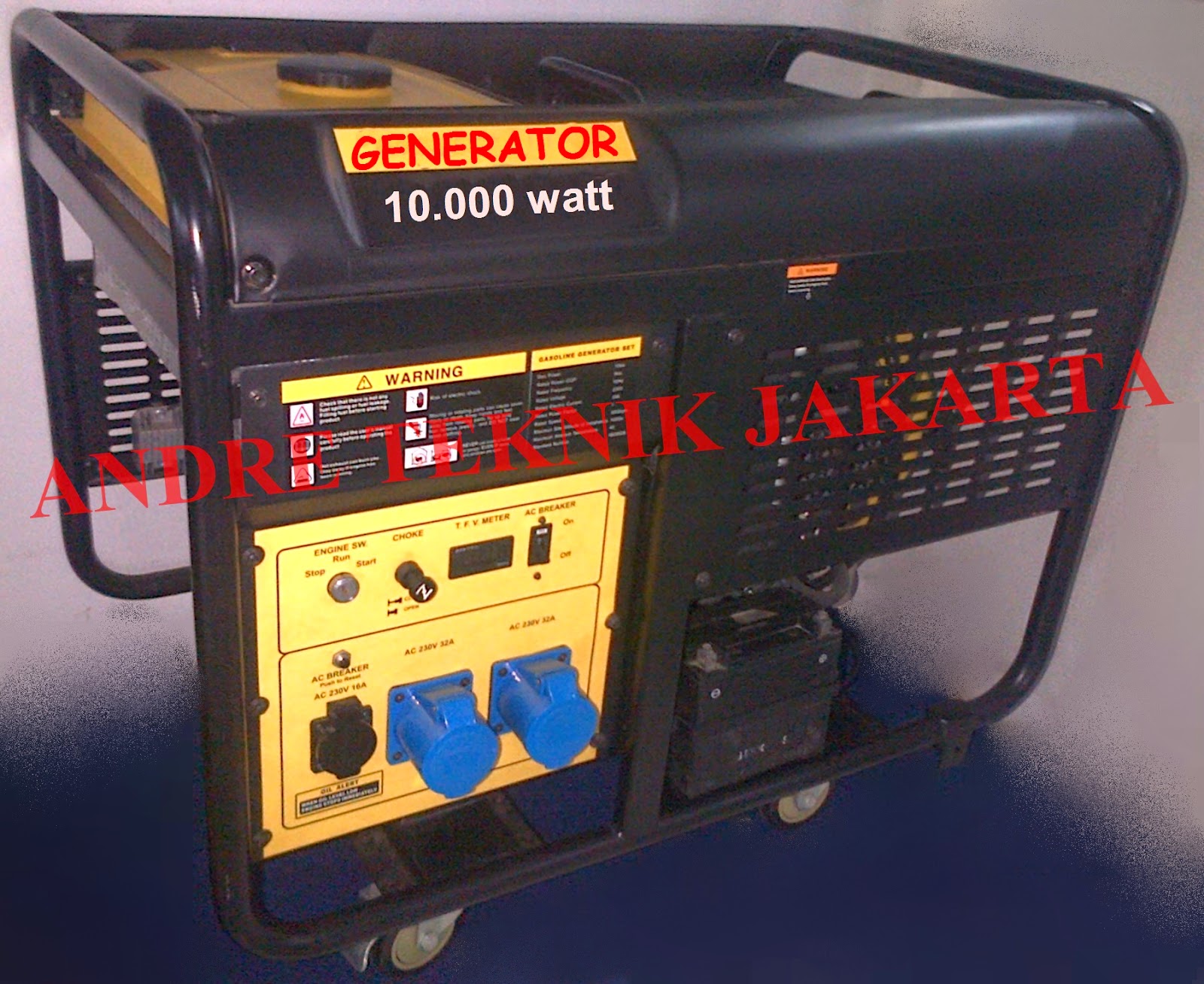 ANDRE TEKNIK JAKARTA: JUAL GENERATOR 10 KVA 10 KW 10.000 WATT HARGA MURAH