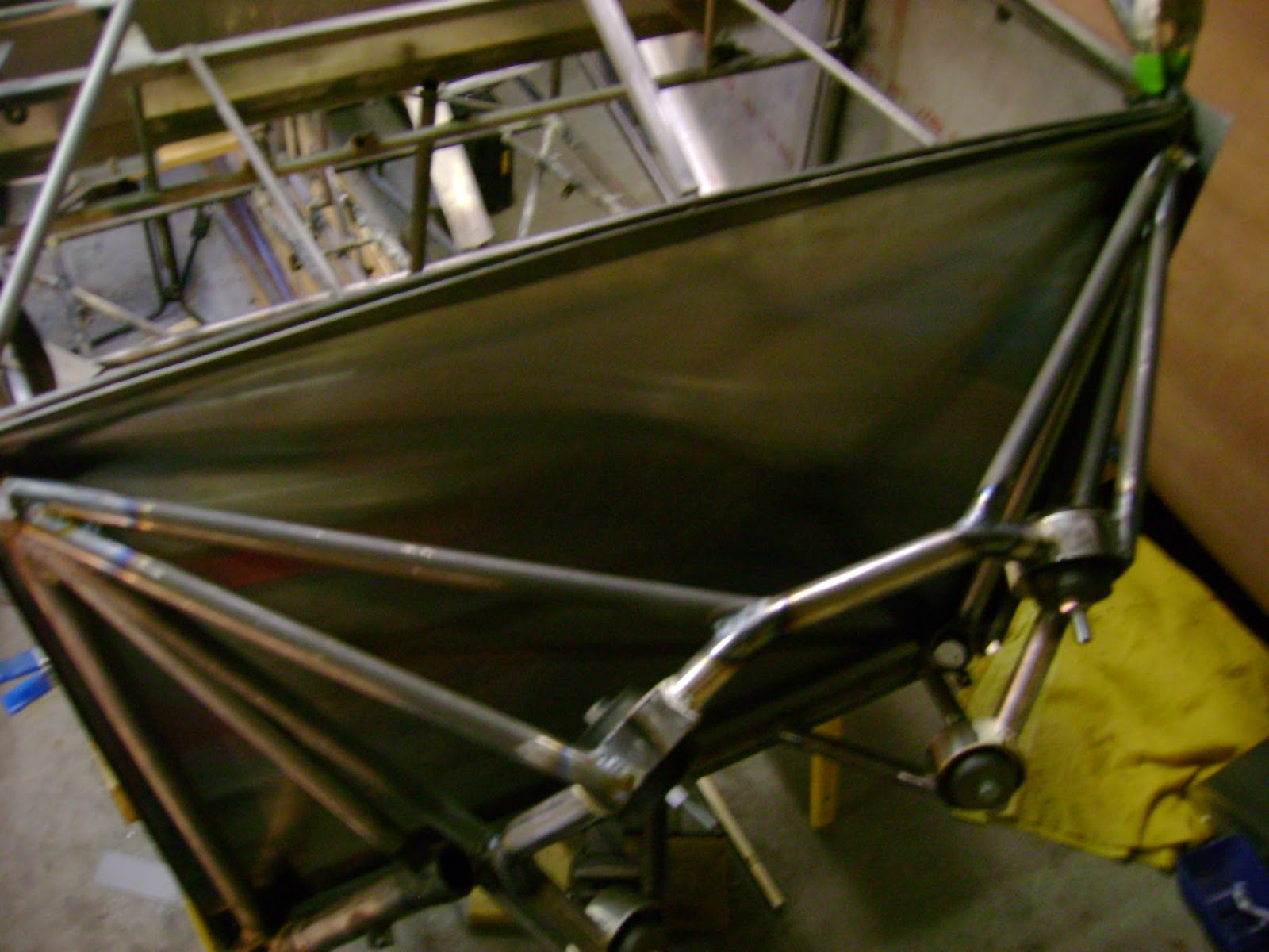 Tailwind Build in Minnesota: Engine mount for dynafocal engine.