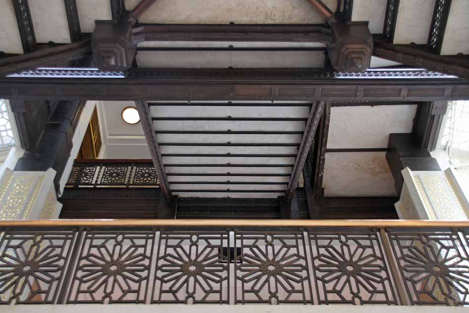 Chicago - Architecture & Cityscape: The Rookery: Oriel Staircase [By ...