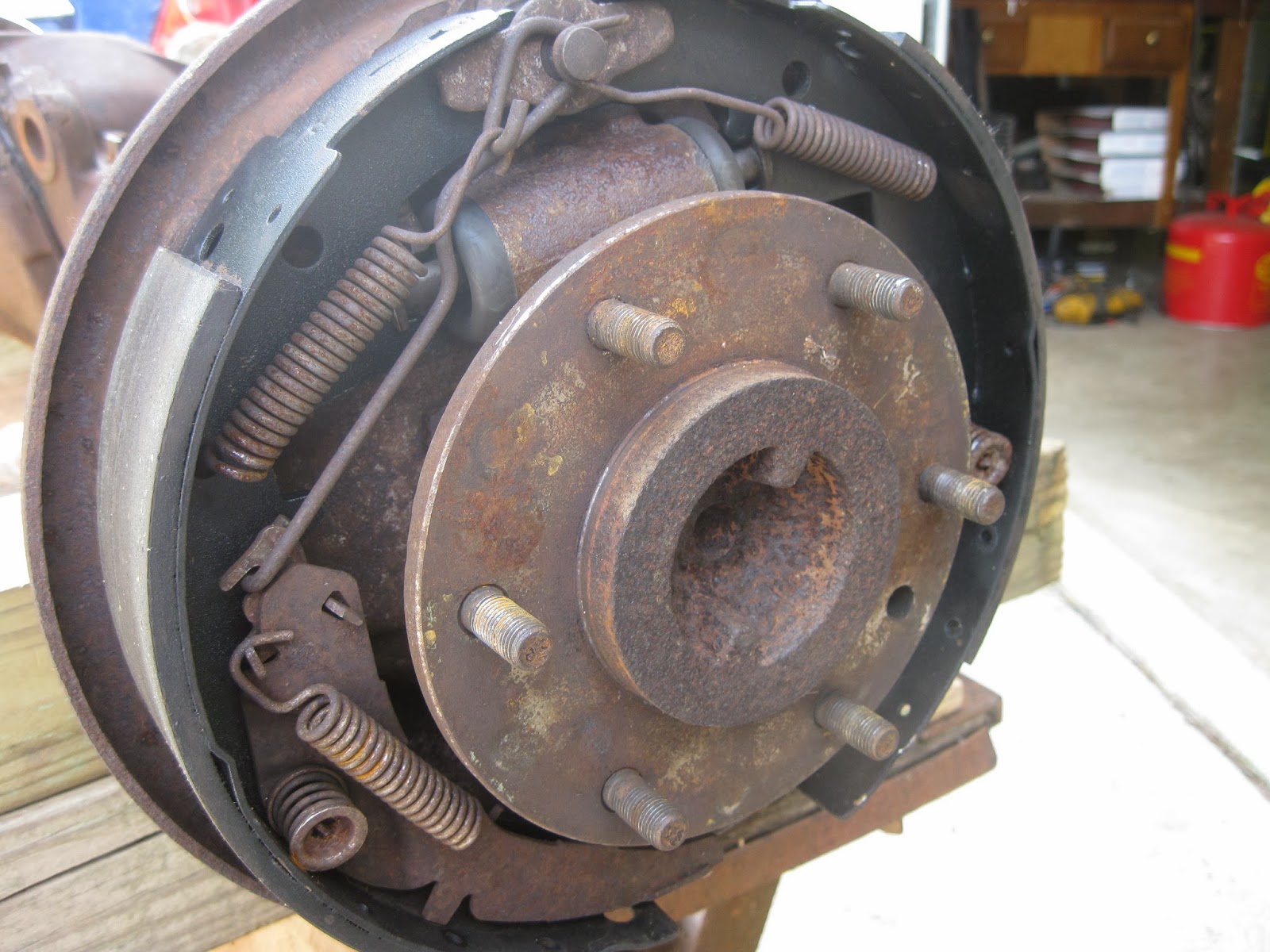 CHEVY C10: REAR END WORK