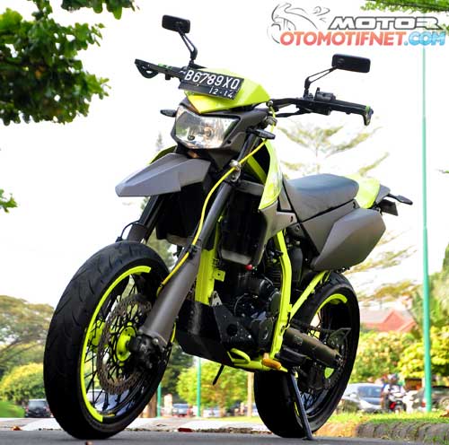 Foto Modifikasi Kawasaki D-Tracker 250 Keren Terbaru