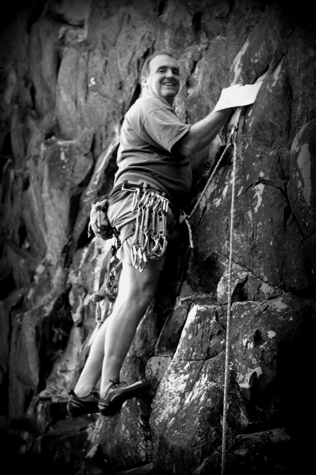 jjobrien climbing blog: A Day with Mike Law