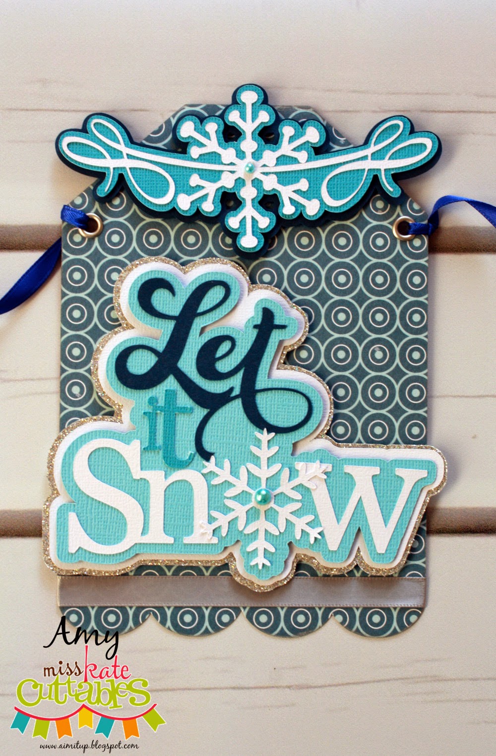 Amys Collages and Other Scrap Stuff: Let It Snow Banner