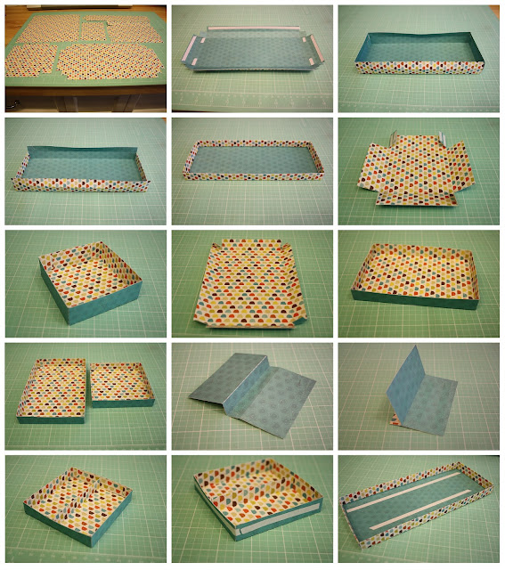 Compartment Tray Wrap | Bits of Paper