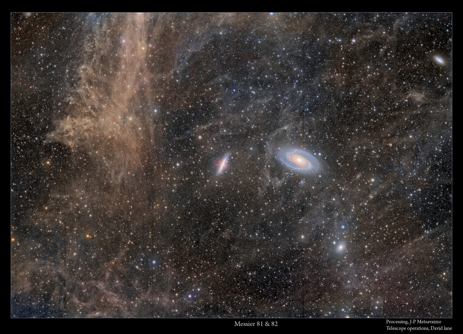 Astro Anarchy: Messier galaxies, M81-M82, with integrated flux nebula
