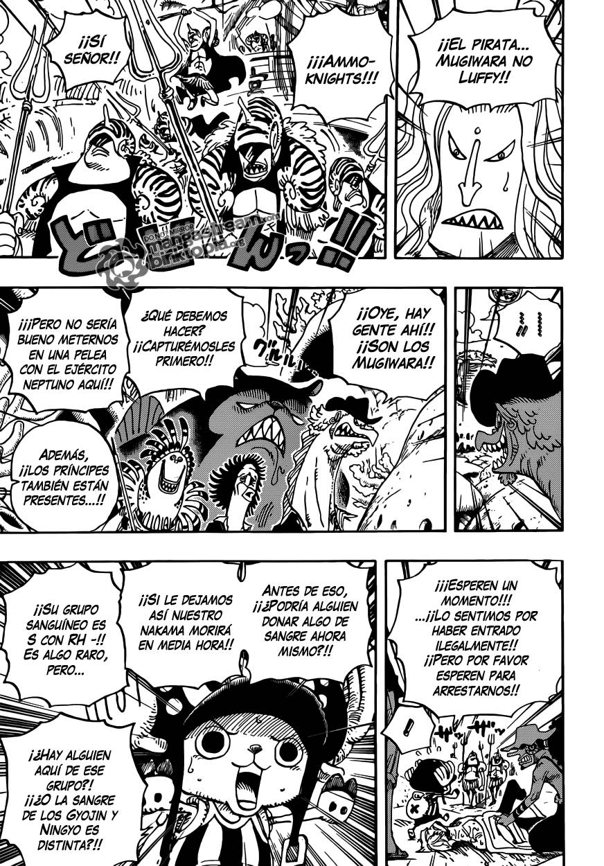 One Piece Manga Capitulo 609. Aventura en la isla Gioyin ~ ParaisoGrandLine