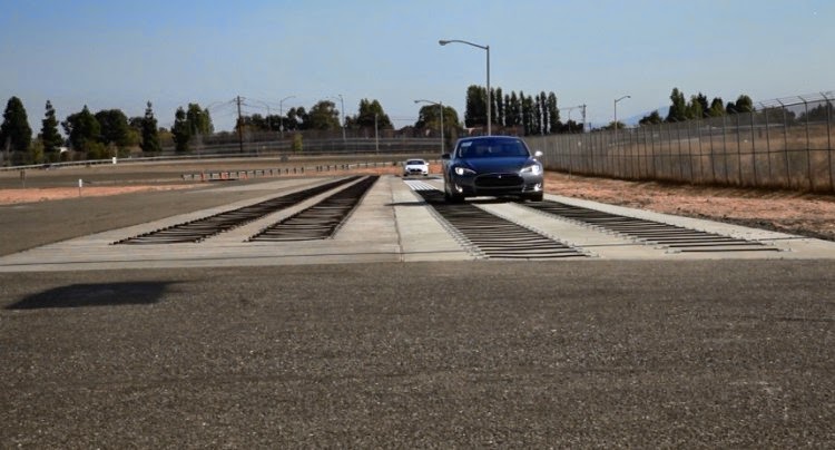Tesla Motors Test Track Simulator