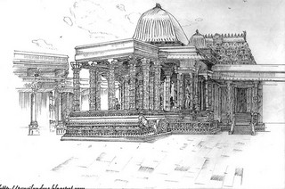 Temple - Pencil Drawing ~ Sathish's Gallery - Pencil Sketches ...