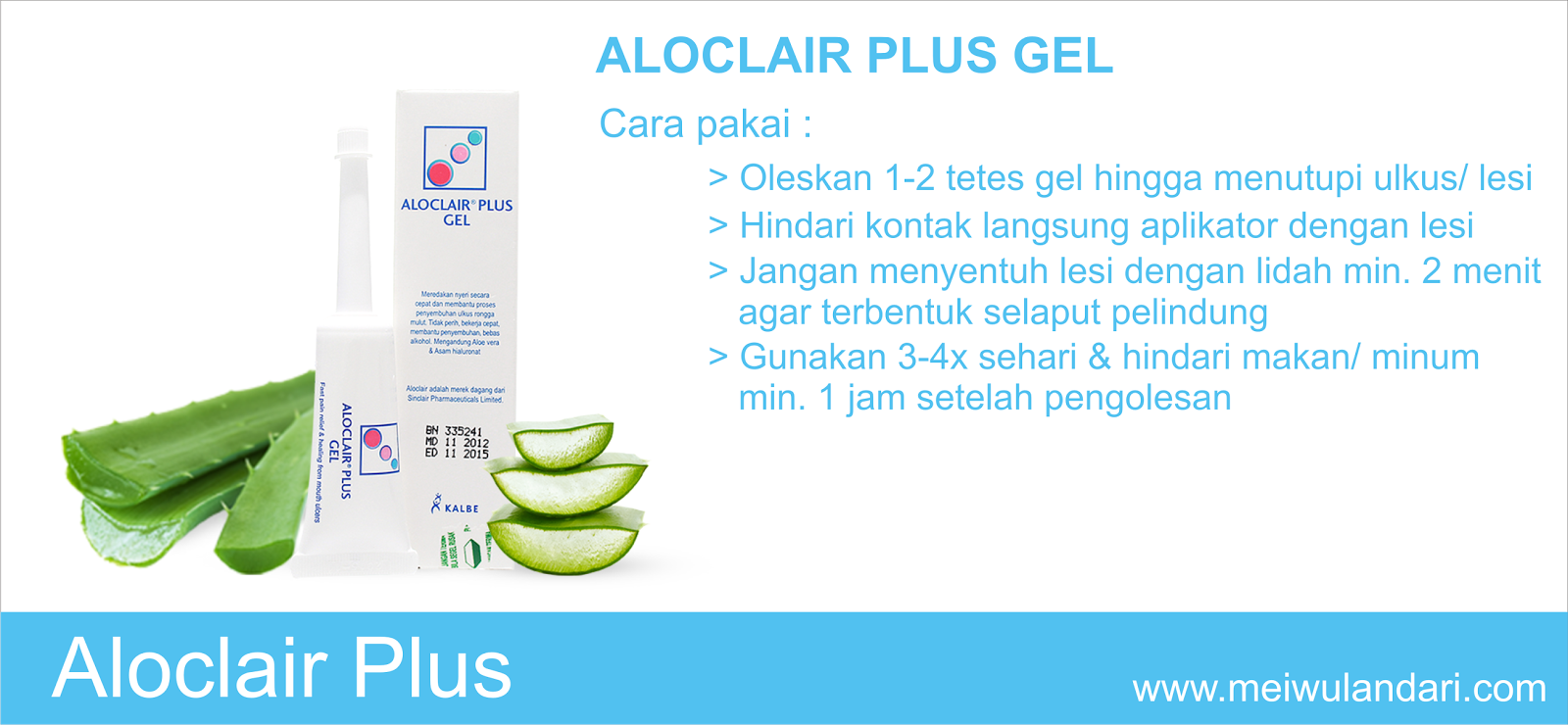 Aloclair Plus Pilihan Nyaman Atasi Sariawan Keluargaku - "MEI WULANDARI ...