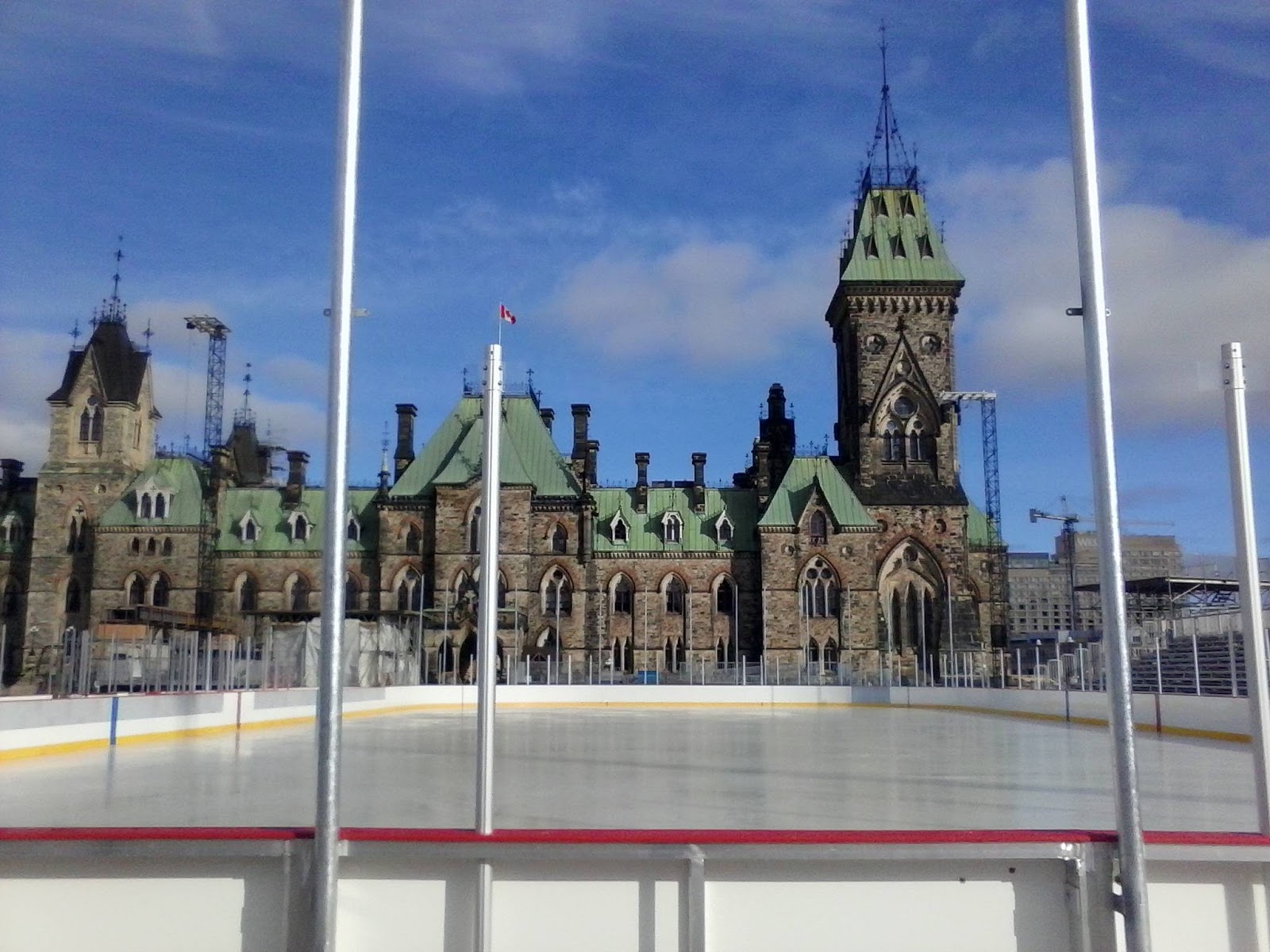 Ottawa Daily Photo: The Skating Rink On Parliament Hill