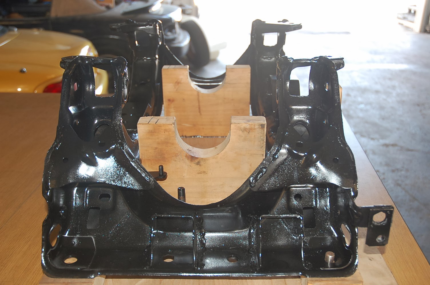 MiataV8 Conversion: Rear subframe