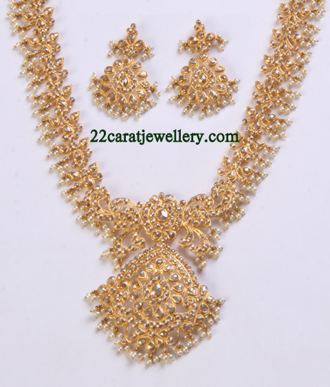 Uncut Diamond Long Chain and Necklace Gallery 4 - Jewellery Designs