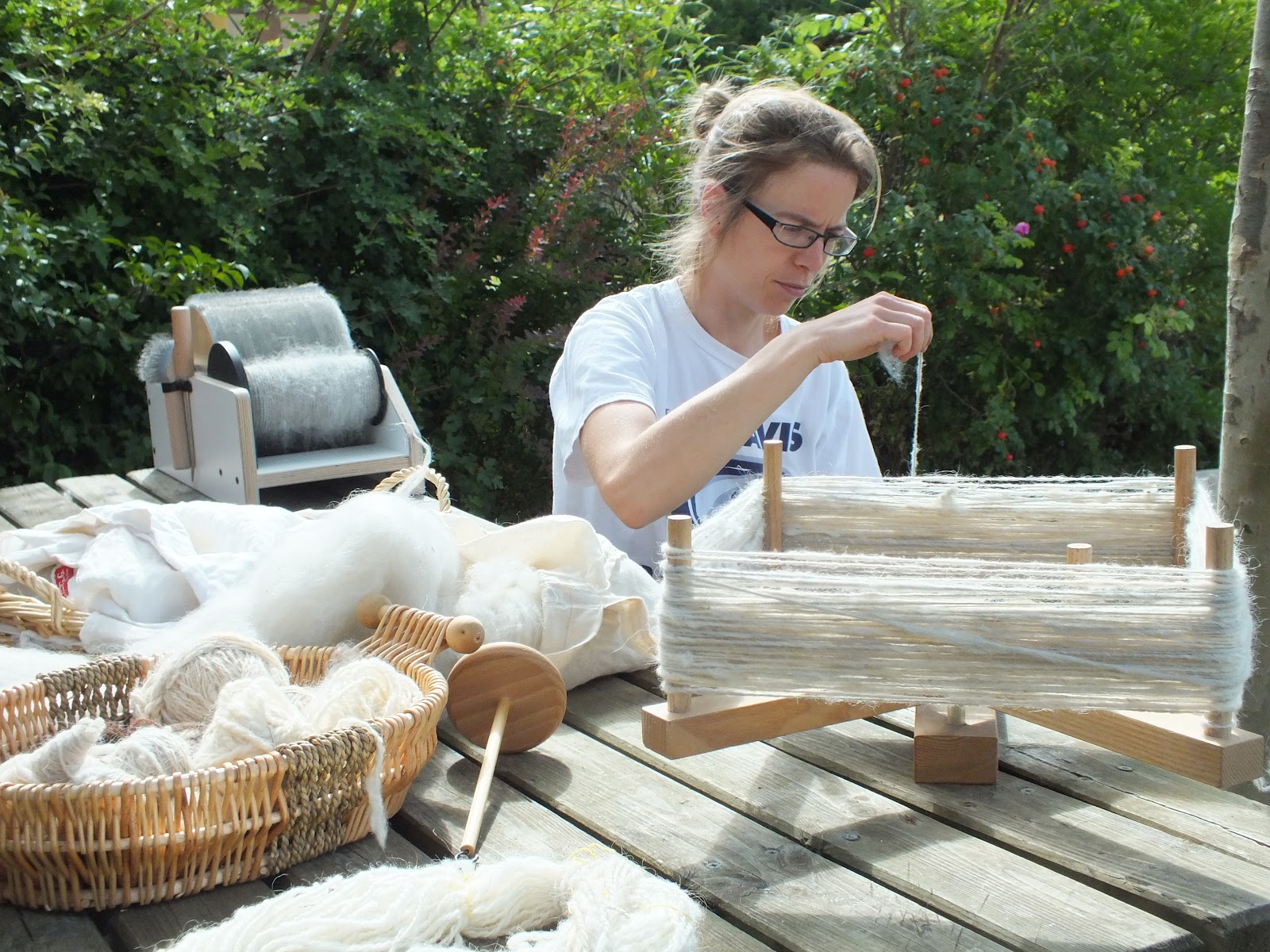 Vadelanas: Fotos Curso de Hilar del 20 de Julio