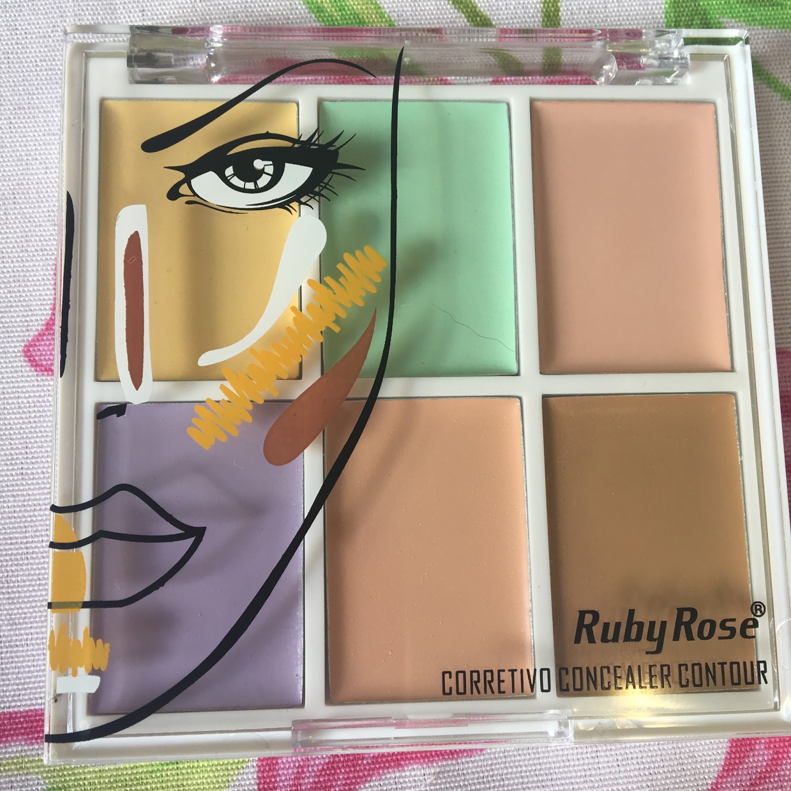 Vanessa Barreto: Testei a Paleta de Corretivo da Ruby Rose