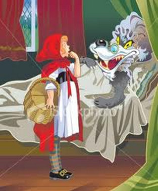 Jhardae : Little Red Riding Hood Narrative story.