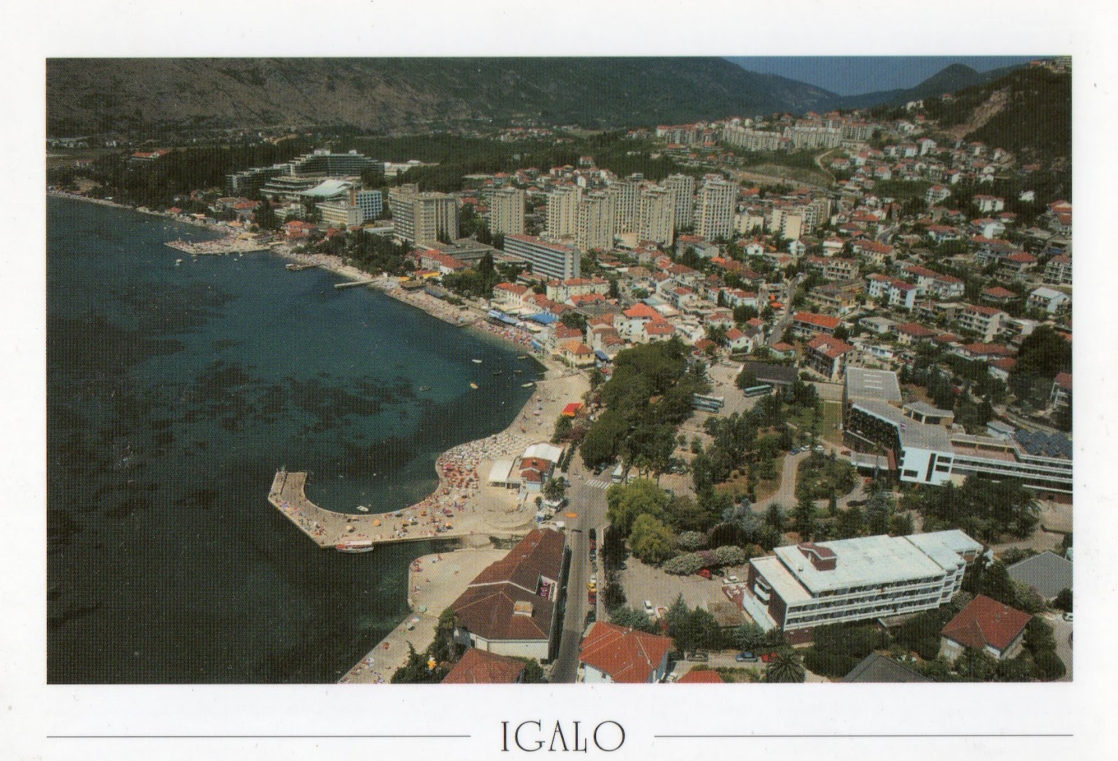 The world in my mailbox: Igalo , Montenegro
