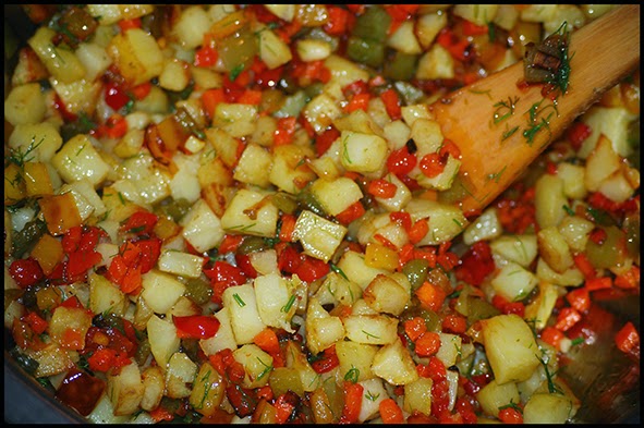 cocinandoysaboreando: Frito de verduras - Frit de verdures