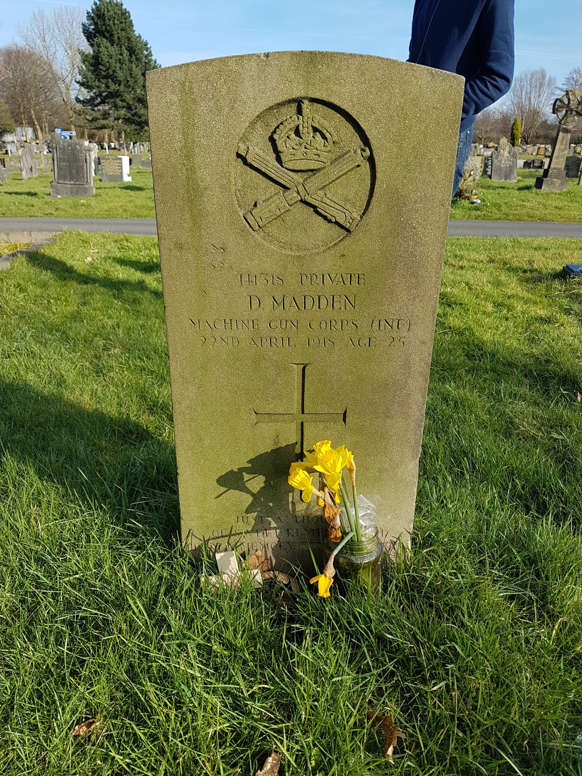 War Graves and Memorials: Stockport Cemetery and Crematorium.
