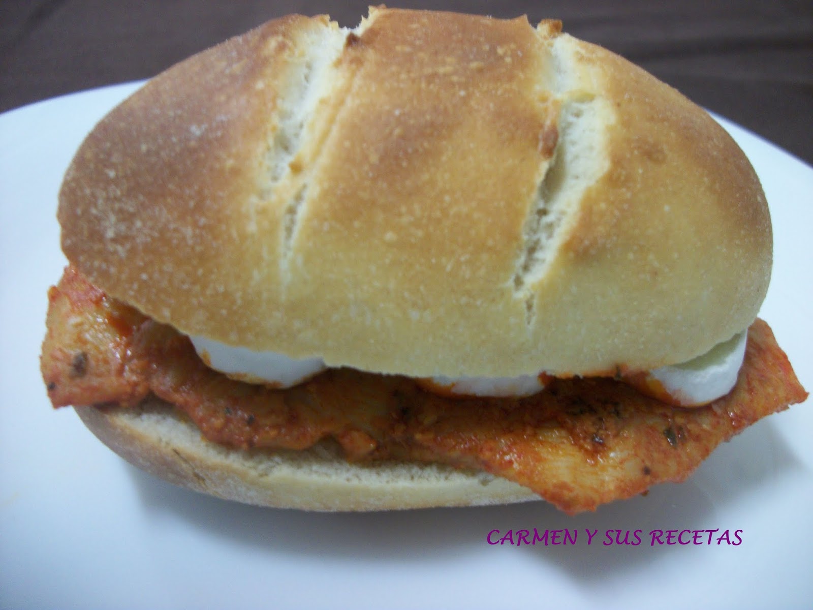 Carmen y sus recetas: MONTADITO DE POLLO CON QUESO PRÉSIDENT SNACK À LA ...