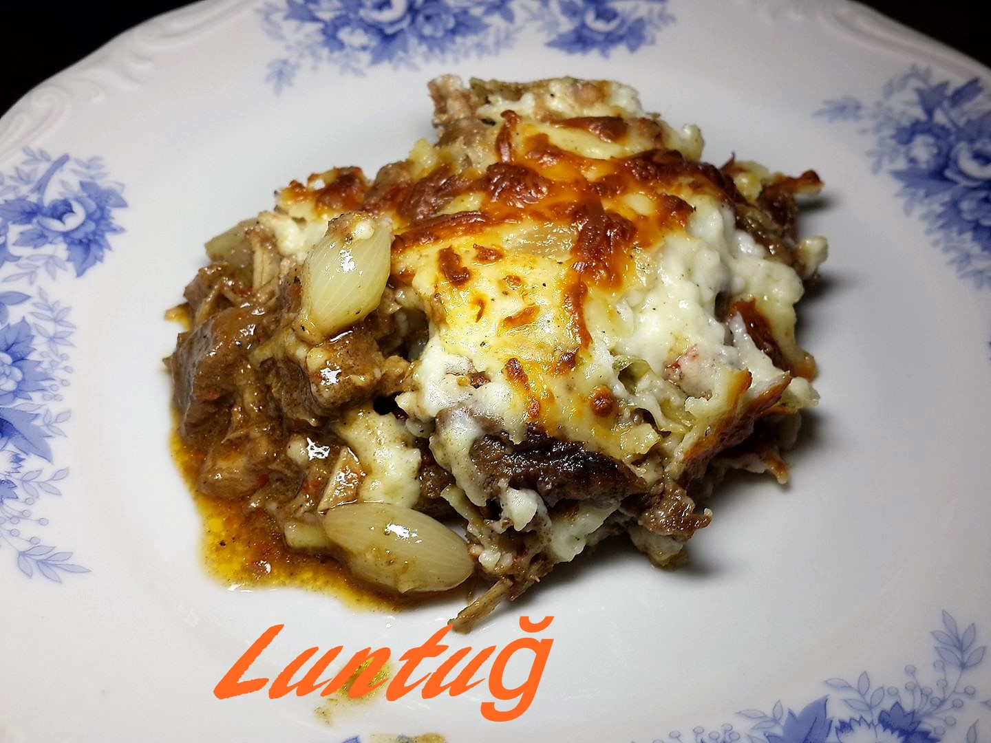 ARPACIK SOĞANLI KAVURMA (BAŞAMEL SOSLU) | LUNTUĞ