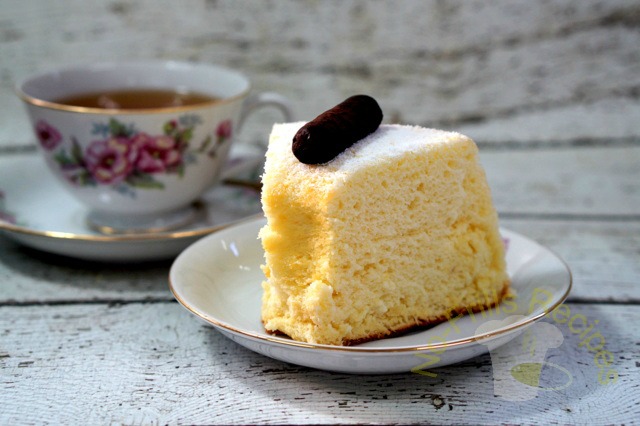 American Sponge Cake ~ 美国海绵蛋糕