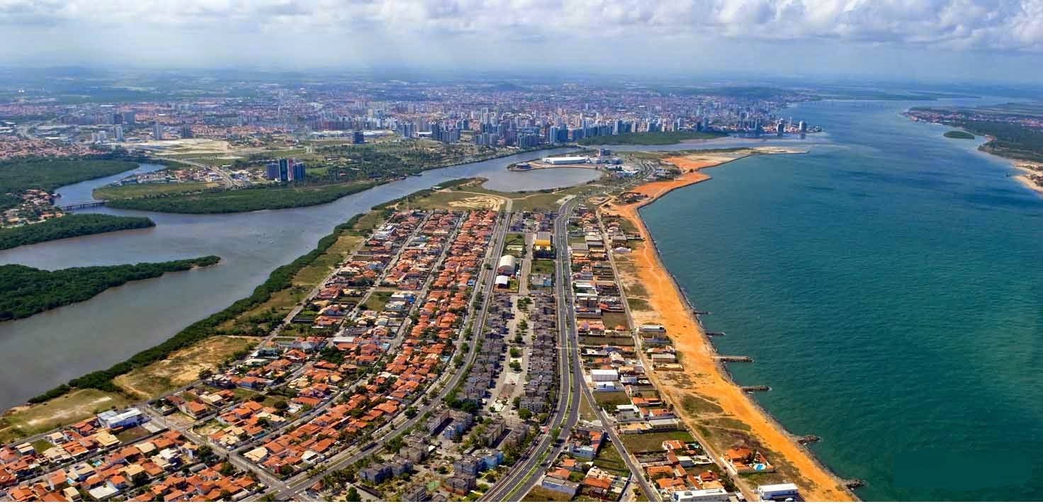 SERGIPE EM FOTOS: Vista aérea da Cidade de Aracaju