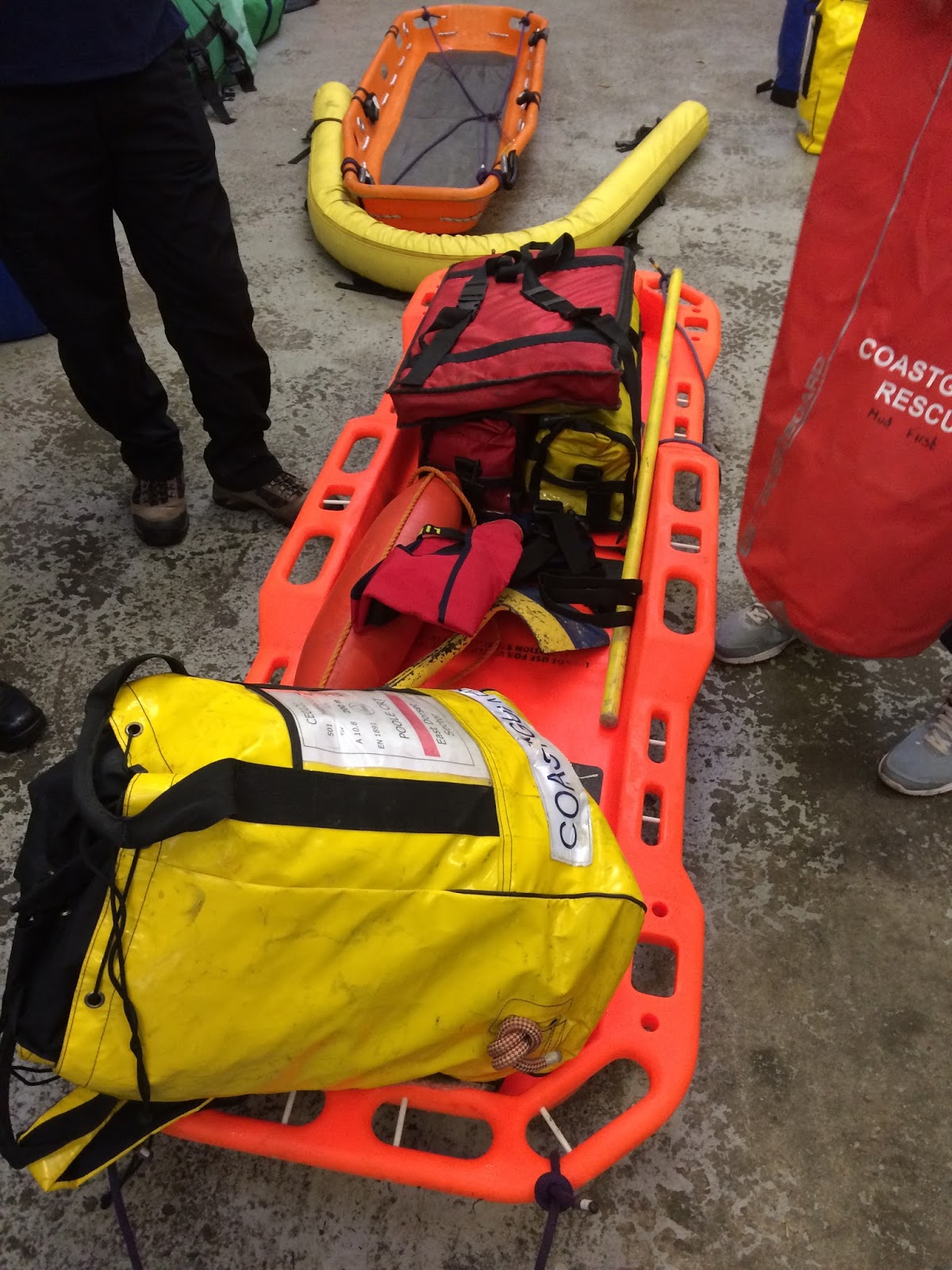 Swanage Coastguard Rescue Team : Team achieve Mud Status