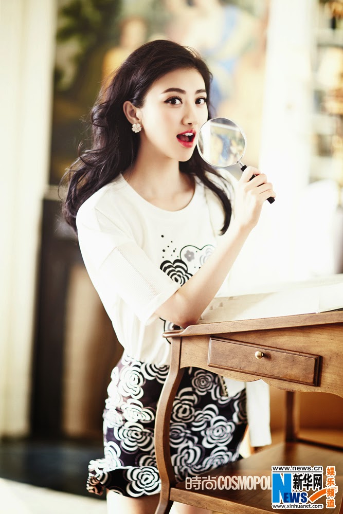 China Entertainment News: Jing Tian covers ‘Cosmopolitan’ magazine