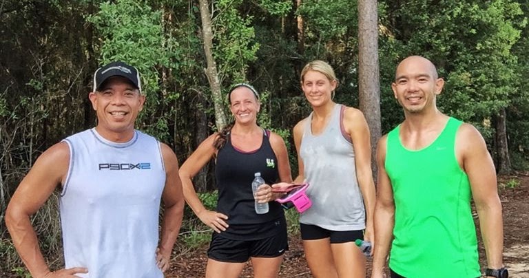 HOT TRAIL RUN and Mountain Biking at UWF | Arnel Banawa