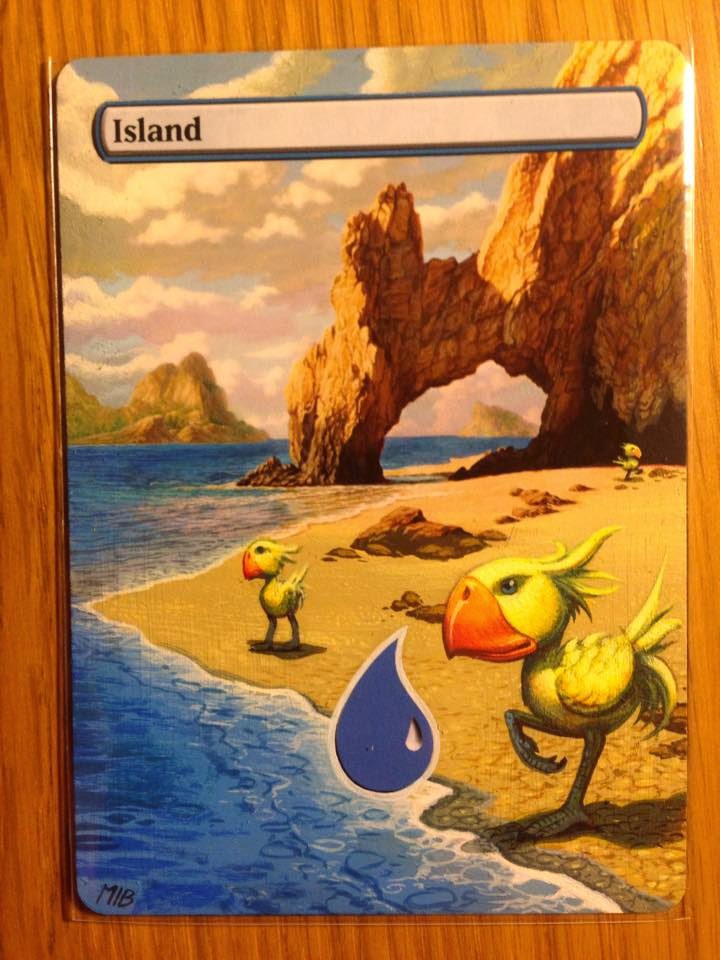 Altered MTG Card by MIB MTF Alter: Island