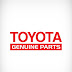 toyota genuine parts vector logo - designway4u