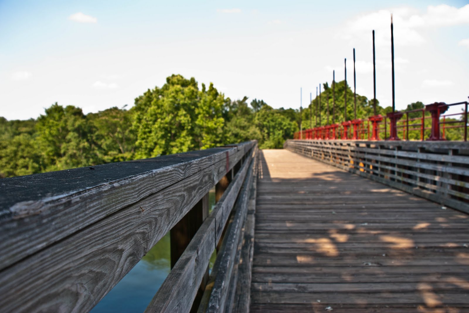 Augusta Georgia Daily Photo: Wooden Bridge