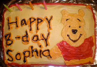 Anon-o-mom: My Mediocre Winnie the Pooh Cake