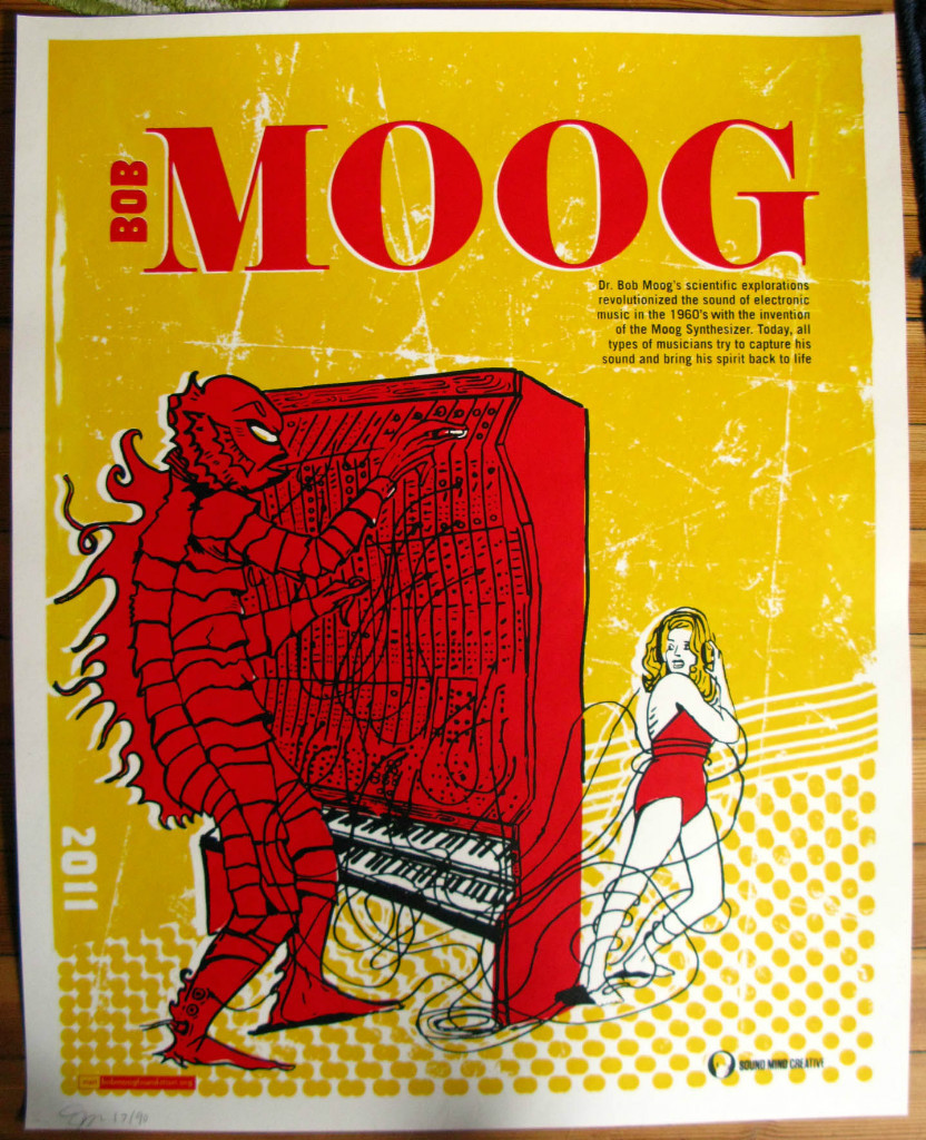 MATRIXSYNTH: Signed Moogest Poster Art for Bob Moog Foundation